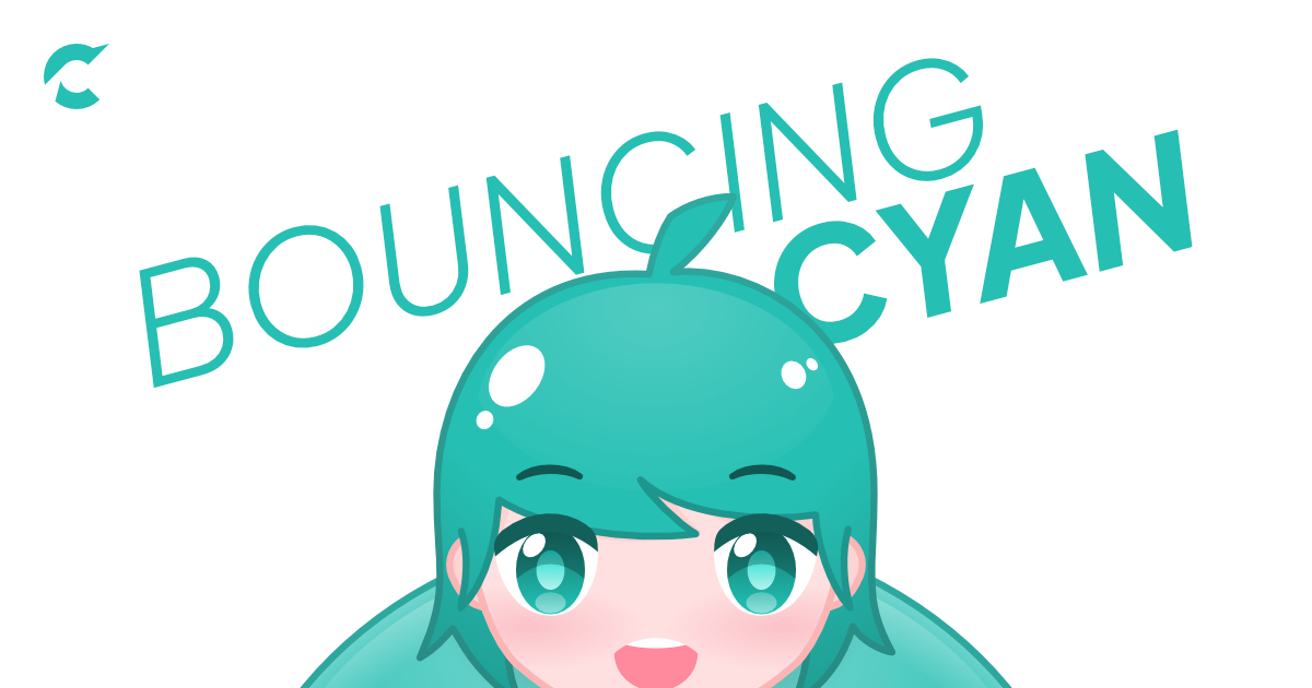 Bouncing Cyan!